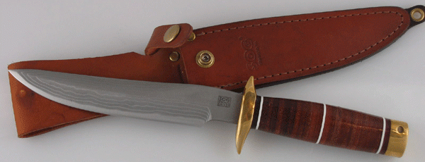 SOG Recon Bowie (Damascus) | SOG Knives Collectors